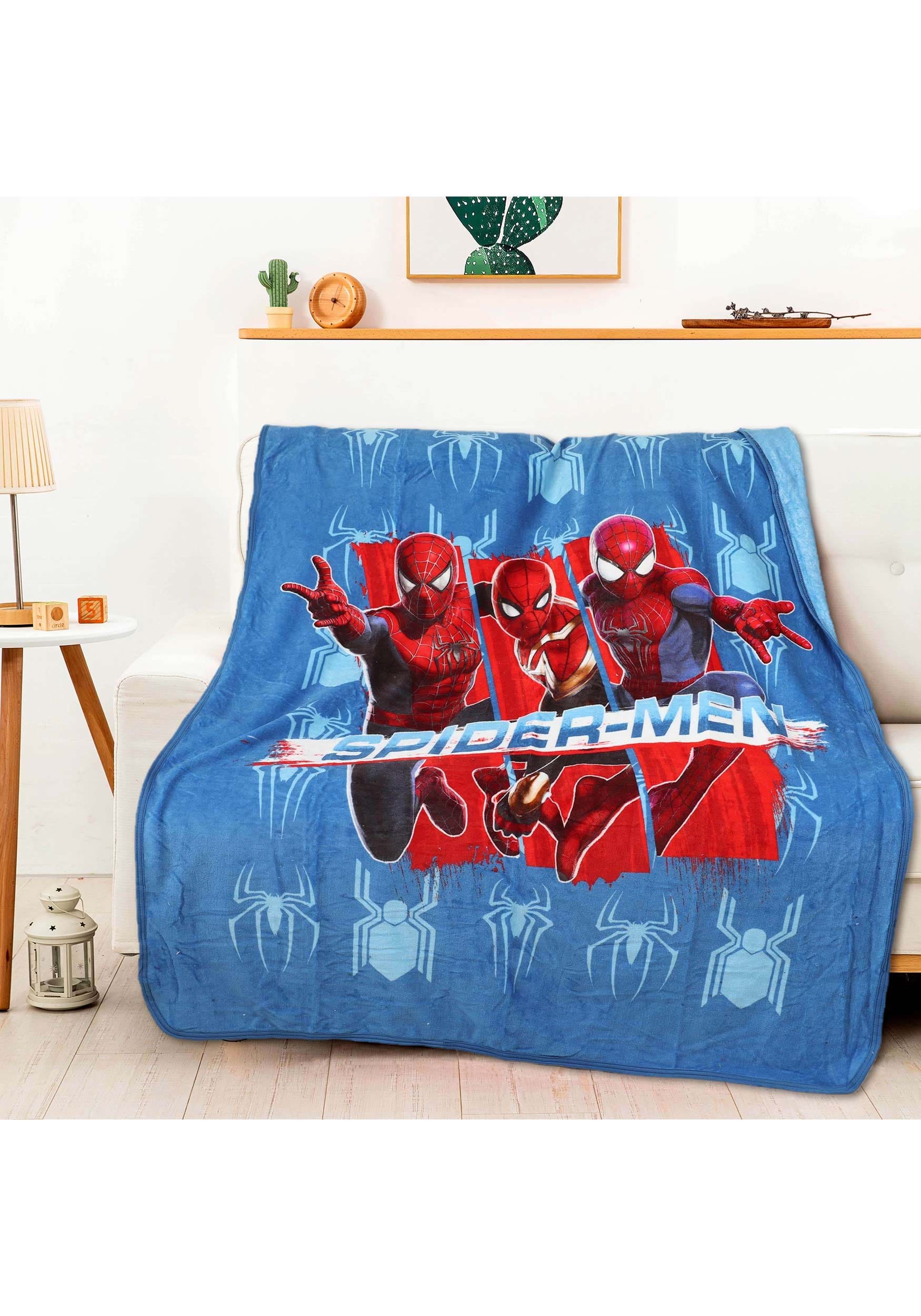 Spider-Man No Way Home Micro Raschel Comfy Throw Blanket