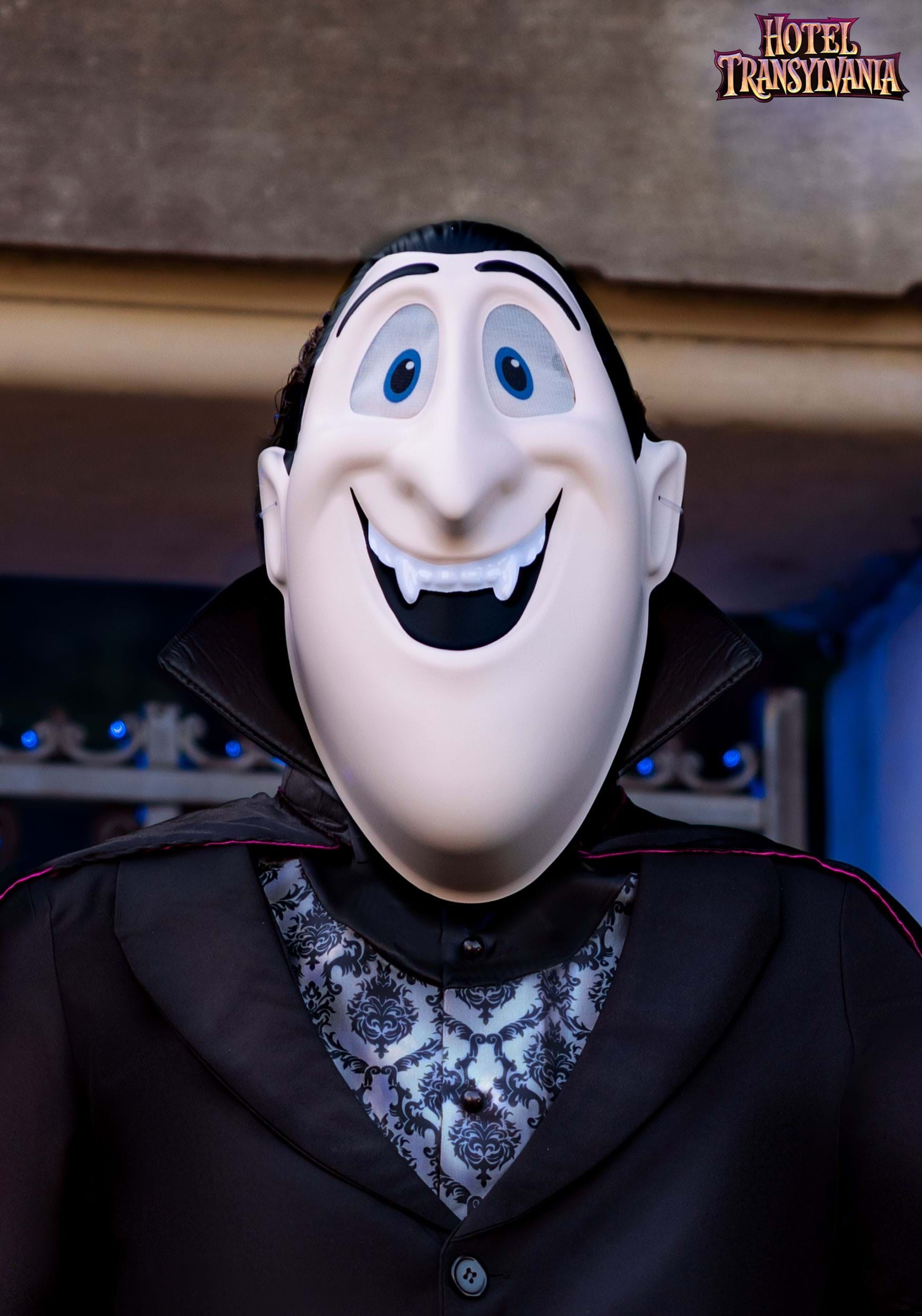Hotel Transylvania Dracula Vacuform Mask for Adults | Costume Masks