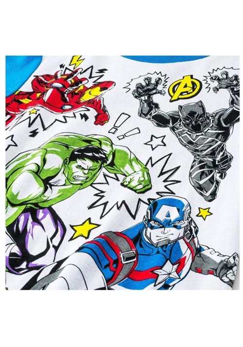 Team Marvel 4 Piece Boys Sleep Set