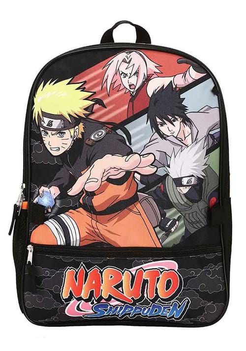 Naruto Shippuden 5 Piece Characters Backpack Set - 50% off!