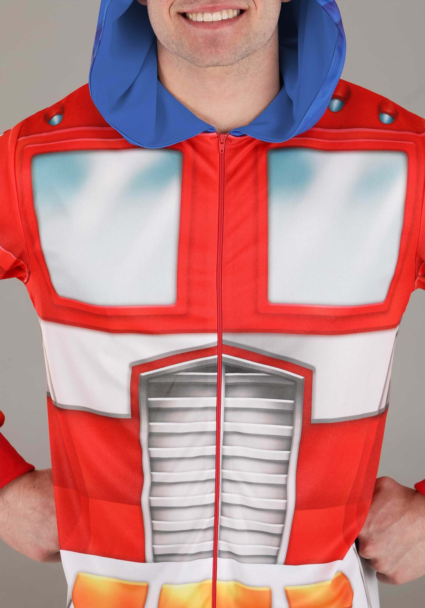 Adult Transformers Optimus Prime Onesie