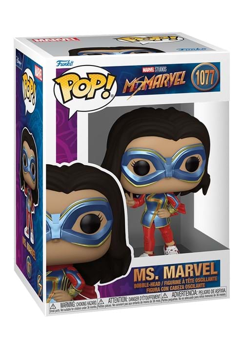 Funko POP! TV: Ms. Marvel - Ms. Marvel | Marvel Vinyl Figures - $2.99