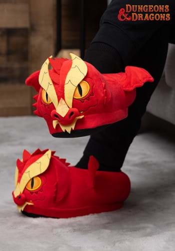 Dungeons & Dragons Dragon Slippers | Nerdy Slippers