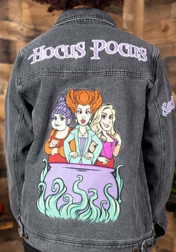 Cakeworthy Hocus Pocus Adult Denim Jacket | Hocus Pocus Apparel