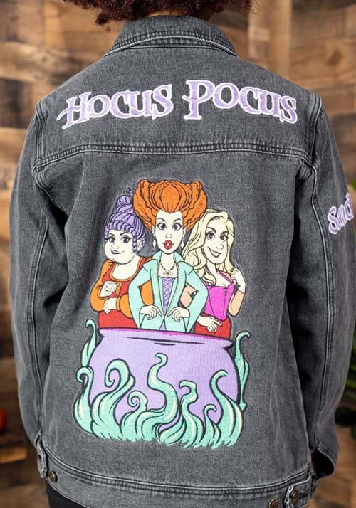 Cakeworthy Hocus Pocus Adult Denim Jacket