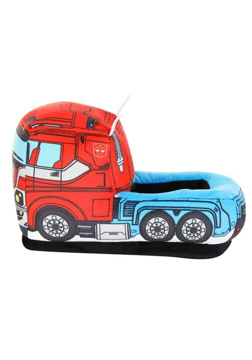 Transformers Optimus Prime Semi Truck Adult Slippers