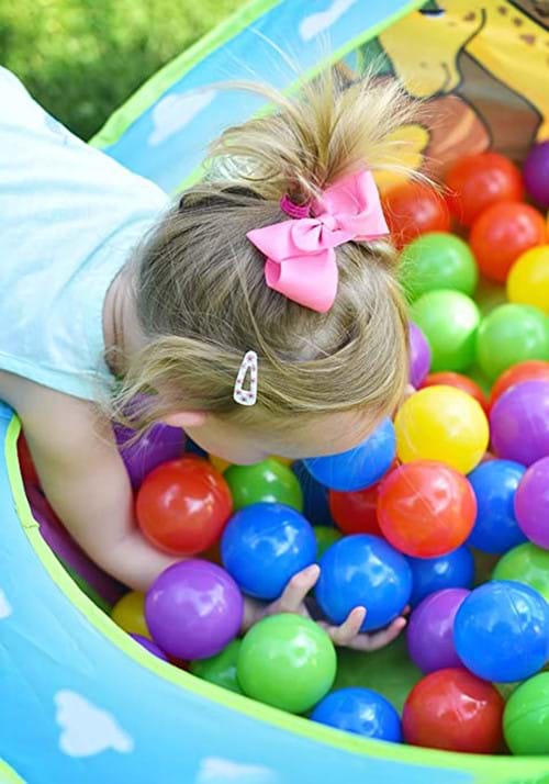 Safari Animal Activity Pit with Balls for Kids