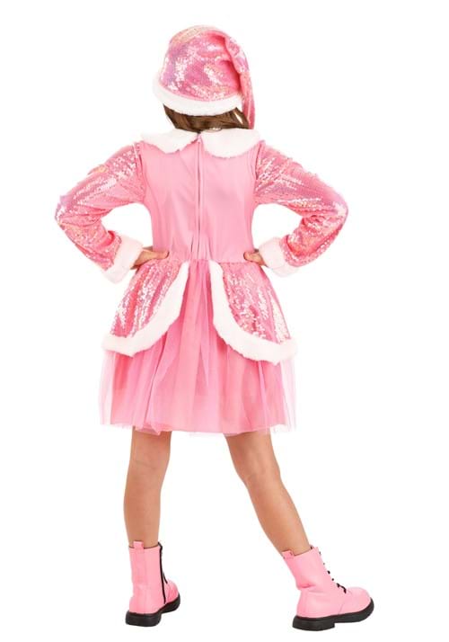 Girl's Pink Santa Claus Costume | Christmas Costumes