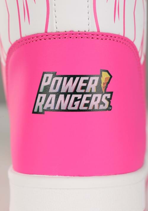 Pink Power Rangers Costume Inspired Sneakers for Adults | Power Rangers ...