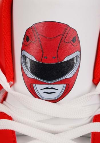 Costume Inspired Red Power Rangers Sneakers | Power Rangers Accessories