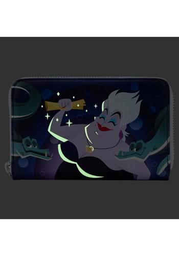 Disney The Little Mermaid Ursula Lair Loungefly Zip Around Wallet