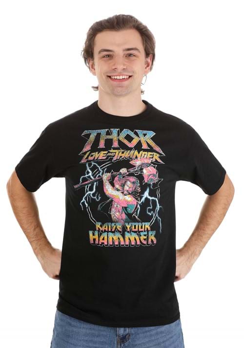 Adult Thor Raise Your Hammer T-Shirt | Thor Apparel