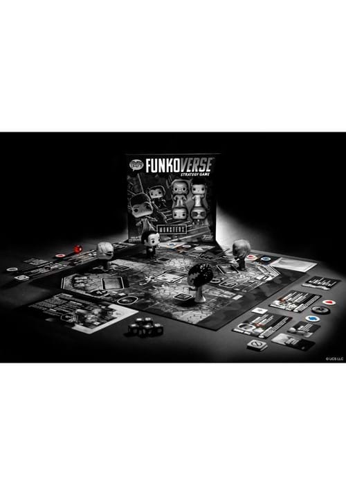 Universal Monsters 100 4-Pack Funkoverse Strategy Game