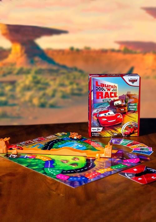 Disney Pixar Cars Launch 'N' Race Board Game