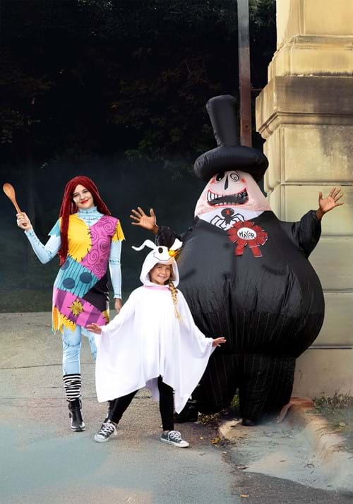 Adult Nightmare Before Christmas Zero Poncho