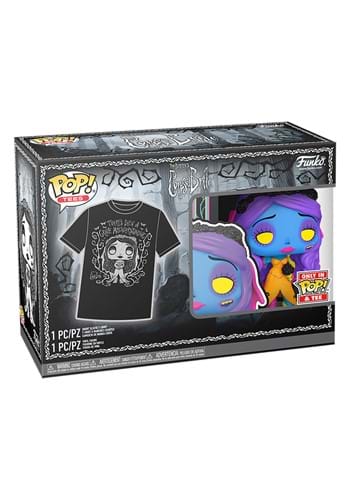 POP! & Tee: Emily Corpse Bride (Black Light) | Funko Apparel