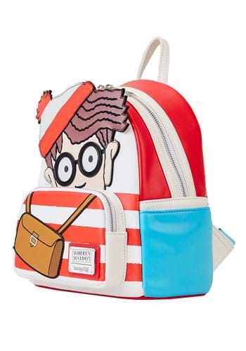 Where's Waldo? Cosplay Loungefly Mini Backpack