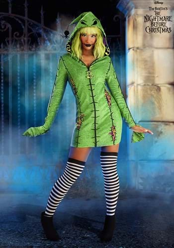 Deluxe Oogie Boogie Hoodie Costume for Women