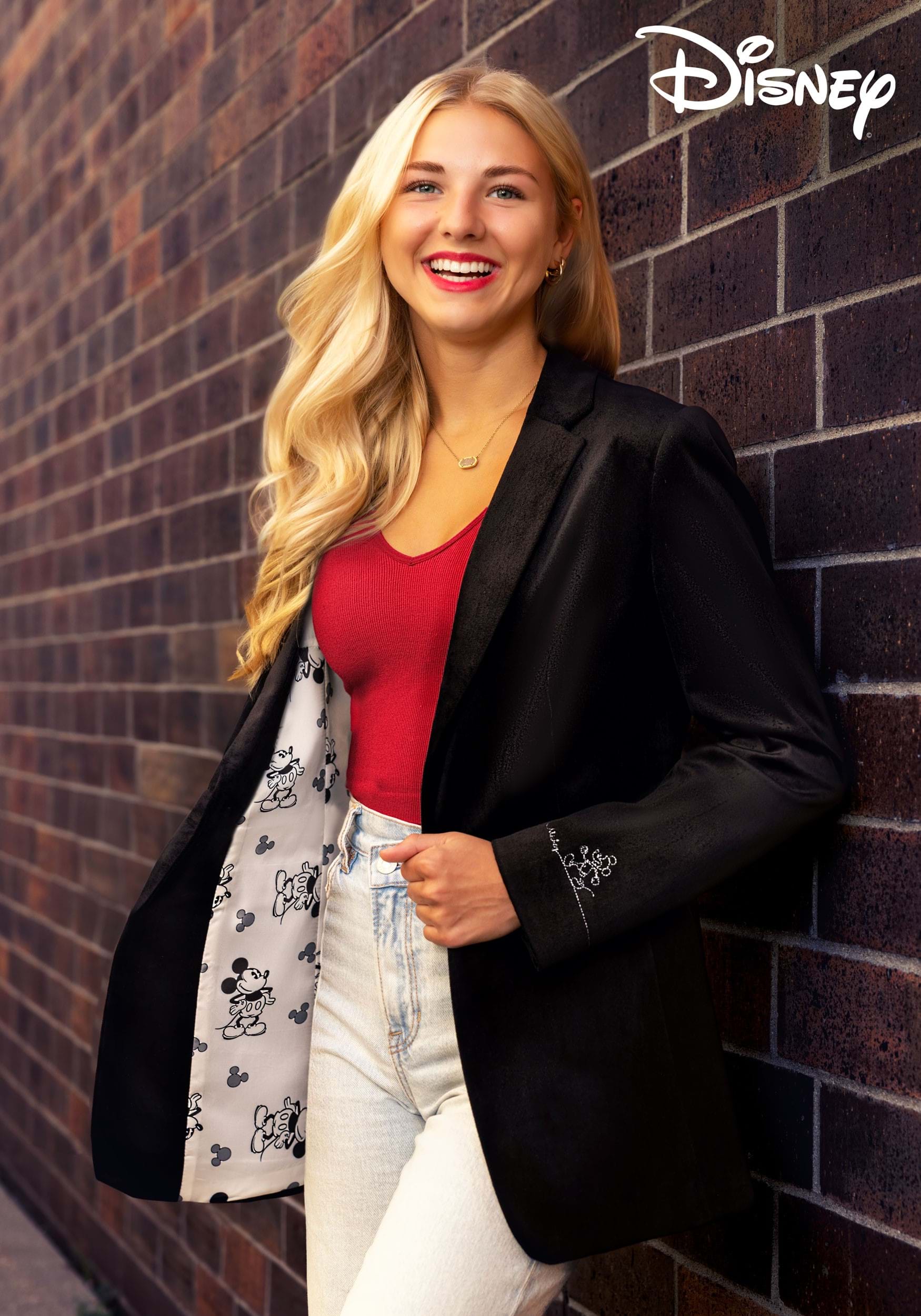Adult Classic Disney Mickey Mouse Blazer | Adult Suit Coats & Blazers