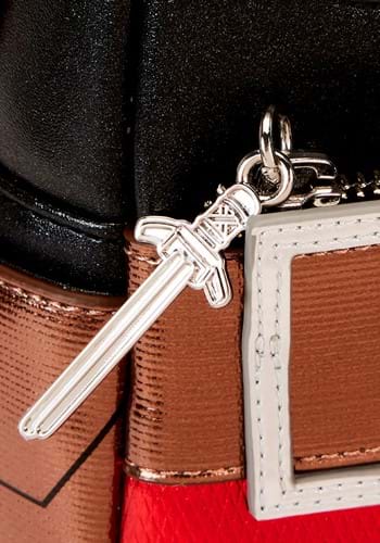 Marvel Metallic Deadpool Cosplay Mini Backpack by Loungefly