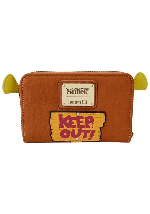 Loungefly Dreamworks Shrek Keep Out Zip Wallet