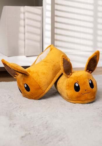 Pokemon Eevee Adult Slippers | Video Game Loungewear