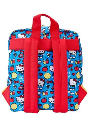 Loungefly Hello Kitty 50th Anniversary All Over Print Nylon Square Mini ...
