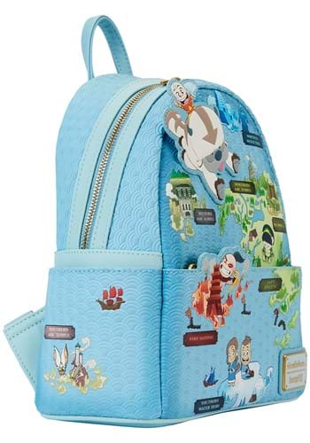 Nickelodeon Avatar: The Last Airbender Map Mini Backpack by Loungelfy