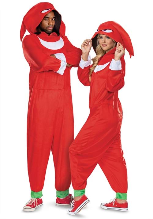 Sonic the Hedgehog Knuckles Costume for Adults | Video Game Costumes