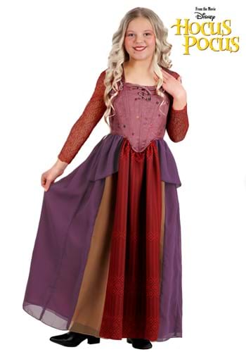 Deluxe Disney Hocus Pocus Girl's Sarah Sanderson Costume | Disney Costumes