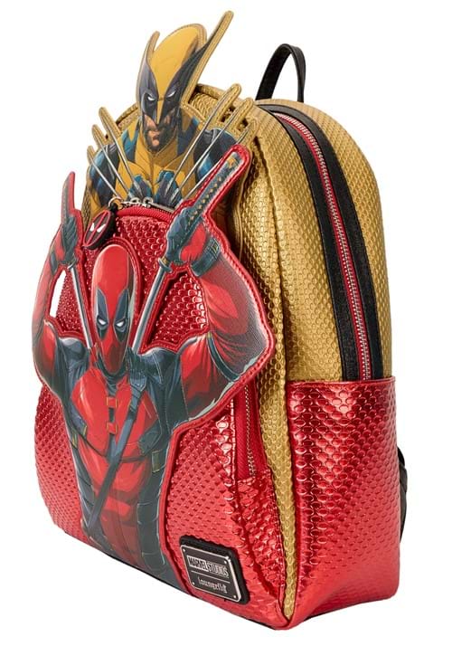 Marvel Deadpool 3 Loungefly Mini Backpack | Marvel Mini Backpacks - $85.00