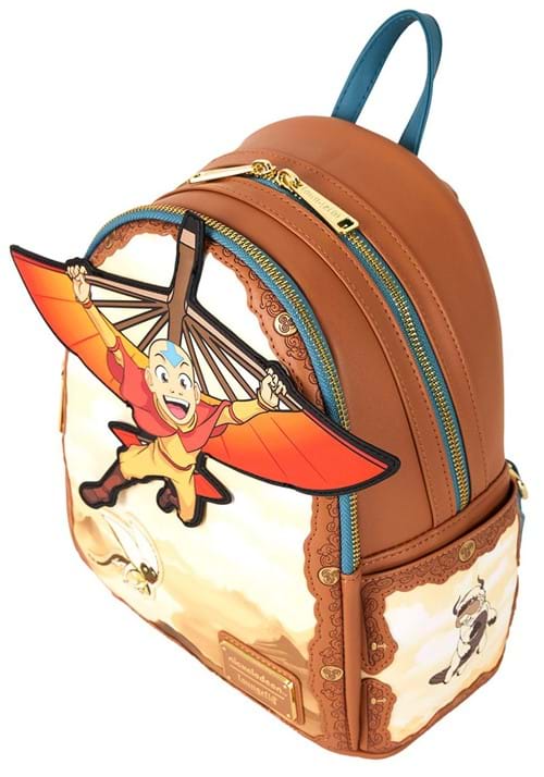 Avatar: The Last Airbender Flying Aang Loungefly Mini Backpack ...